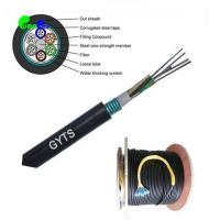 China GYTS Fiber Optic Cable Underground GYTS PSP Steel Tape Armoured Single Mode for sale
