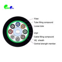 China GYTS Fiber Optic Cable Underground GYTS PSP Steel Tape Armoured Single Mode for sale