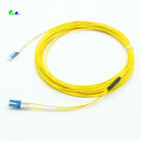 China UPC Duplex Single Mode LSZH Fiber Optic Splitter For 400G Data Center for sale