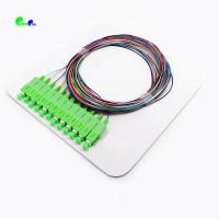 China SC APC UPC G652D G657A Fiber Optic Pigtail Single Mode 0.9mm Cable for sale