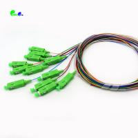 China SC APC UPC G652D G657A Fiber Optic Pigtail Single Mode 0.9mm Cable for sale