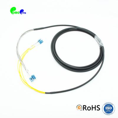 China 10m 4F OS2 Single Mode Fiber Optic Jumper 7.0mm LSZH FTTA Cable for sale