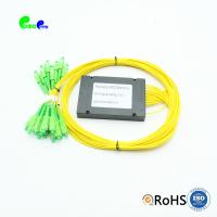 China 1x24 Fiber Optic Splitter ABS Cassette Module Type With Fanout 2.0mm SC APC for sale