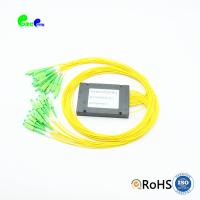 China 1x24 Fiber Optic Splitter ABS Cassette Module Type With Fanout 2.0mm SC APC for sale