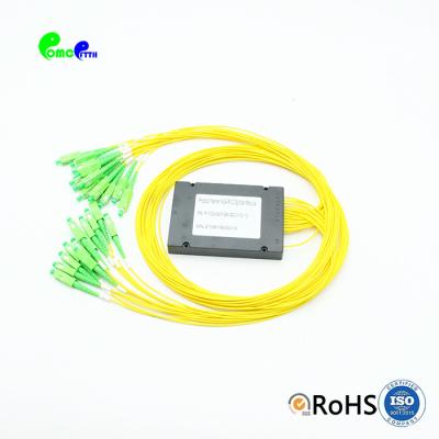 China 1x24 Fiber Optic Splitter ABS Cassette Module Type With Fanout 2.0mm SC APC for sale