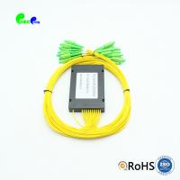 China 1x24 Fiber Optic Splitter ABS Cassette Module Type With Fanout 2.0mm SC APC for sale