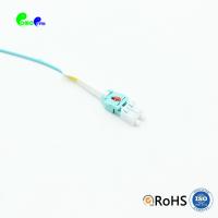 China OM4 Polarity Switchable Optical Fiber Patch Cord Uniboot LC LC Duplex for sale