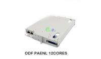 China 1U 19' Rack Mount ODF unit 12Cores Fiber Optic Patch Panel For FTTH Data Center for sale