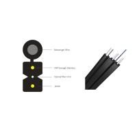 China SC Ftth Drop Fiber Optic Patch Cable Self Supporting Aerial  50m LSZH UV-resistant for outdoor usage for sale