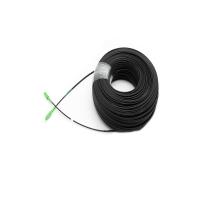 China SC Ftth Drop Fiber Optic Patch Cable Self Supporting Aerial  50m LSZH UV-resistant for outdoor usage for sale