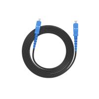 China Butterfly Flat Indoor FTTH Drop Cable patch cord for sale