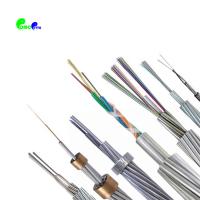 China Aluminum OPGW Fiber Optic Cable 48 Core Single Mode G652D G655 for sale