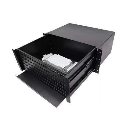 China 19 Inch 4U MPO Patch Panel Slide Rail Rack Mount For Data Center for sale