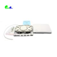 China IP45 4 Port FTTH Products Face Plate Fiber Indoor Wall Outlet Box for sale