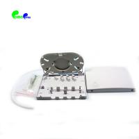 China IP45 4 Port FTTH Products Face Plate Fiber Indoor Wall Outlet Box for sale