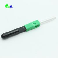 China SC APC Fusion Splice Connectors FTTH Field Assembly Connector for sale