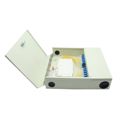 China Indoor FTTH optical fiber distribution box 2 Inlet 48 Outlet for sale