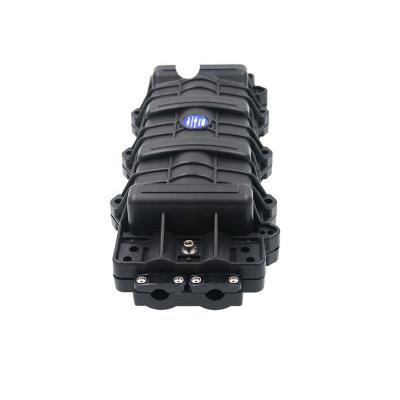 China 2 IN 2 OUT IP68 FTTH Fiber Optic Splice Closure FOSC Splice Closures for sale