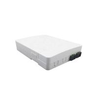 China 2 Port FTTH distribution box Mini Fiber Optic Splitter Box Face Plate for sale