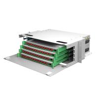China 48 Fibers ODF Patch Panel Splicing Rack Mount Distribution Frame for sale