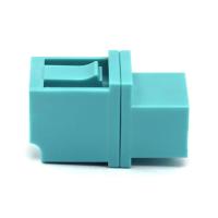 China OM3 Multimode Duplex LC Fiber Optic Adapter High Low Type LC Fiber Coupler for sale