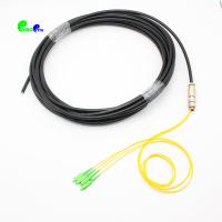 China Outdoor 2F 4F Fiber Optic Patch Cables SC Armored Waterproof Pigtail for sale