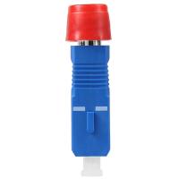 China Simplex Coupler Single Mode Fiber Optic Adapter SC Male To FC Female for sale