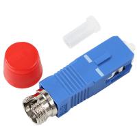 China Simplex Coupler Single Mode Fiber Optic Adapter SC Male To FC Female for sale