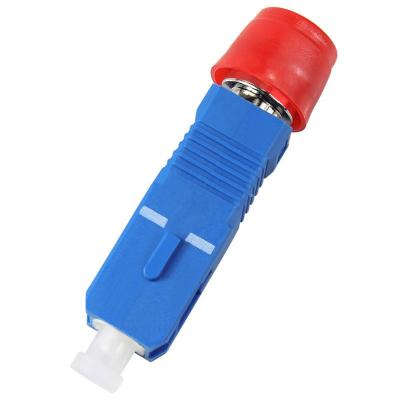 China Simplex Coupler Single Mode Fiber Optic Adapter SC Male To FC Female for sale