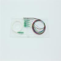 China Blokless Fiber Optic Splitter 1×4 Planar Lightwave Circuit Splitter For FTTx Projects for sale