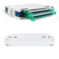 China 24 Ports rack mount ODF Fiber Distribution Frame FTTH Terminal Box for sale