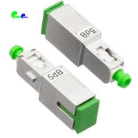 China SC UPC Metal Plastic Fiber Optic Attenuator 30dB VOA Optical Fixed Attenuator for sale