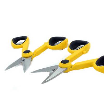 China CR12 Fiber Optic Tools Fiber Assemably Tools Kevlar Cutting Scissors for sale