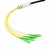 China Waterproof Armored Fiber Optic Pigtail For Harsh Environment for sale