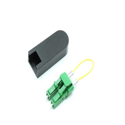 China Single Mode LC APC Fiber Cable Adapters Lookback Fiber Optic Testing for sale