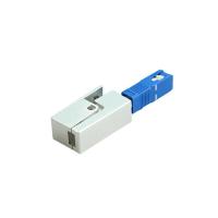 China Square Round FTTH Fiber Connector Adapters Simplex Coupler Single Mode for sale