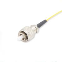 China APC UPC LSZH PVC Fiber Optic Pigtail FC Singlemode 0.9mm Simplex for sale