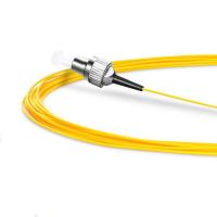 China APC UPC LSZH PVC Fiber Optic Pigtail FC Singlemode 0.9mm Simplex for sale