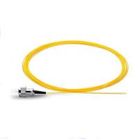 China APC UPC LSZH PVC Fiber Optic Pigtail FC Singlemode 0.9mm Simplex for sale