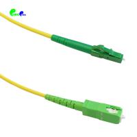 China APC SC LC Single Mode Simplex Fiber Optic Jumper SM SX 3 Meters for sale