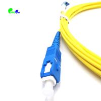 China Simplex Fiber Optic Patch Cables G652D G657A SC UPC To SC UPC for sale