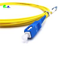 China Simplex Fiber Optic Patch Cables G652D G657A SC UPC To SC UPC for sale