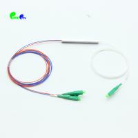 China Blockless Fiber Optic Splitter G657A 2 Way PLC Splitter 1x2 for sale