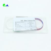 China Blockless Fiber Optic Splitter G657A 2 Way PLC Splitter 1x2 for sale