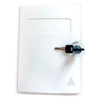 China 6 Cores Wall Mount IP65 Fiber Distribution Box For External Use for sale
