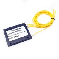 China 1650nm ABS Cassette PLC Splitter FTTx Tools Optical Fiber Coupler for sale
