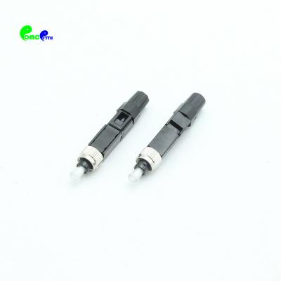 China FTTX FTTH Fiber Optic Fast Connector FC UPC APC Optical Fiber Quick Connector for sale