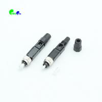 China FTTX FTTH Fiber Optic Fast Connector FC UPC APC Optical Fiber Quick Connector for sale