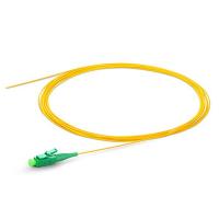 China APC UPC LSZH PVC Single Mode Fiber Pigtails 0.9mm Simplex Fiber Jumper for sale