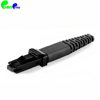 China 2.0mm 3.0mm Optic Fiber Cable Connector MTRJ Duplex Connector Black for sale